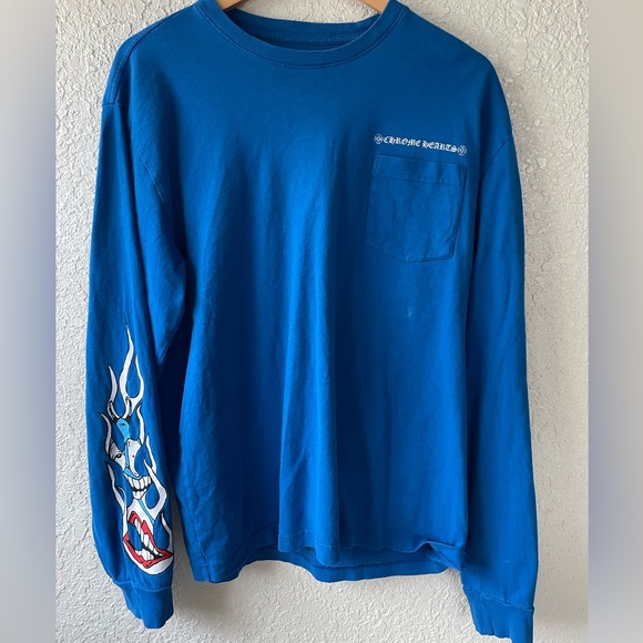 Chrome Hearts | Sweaters | Chrome Hearts Crewneck Long Sleeve | Poshmark